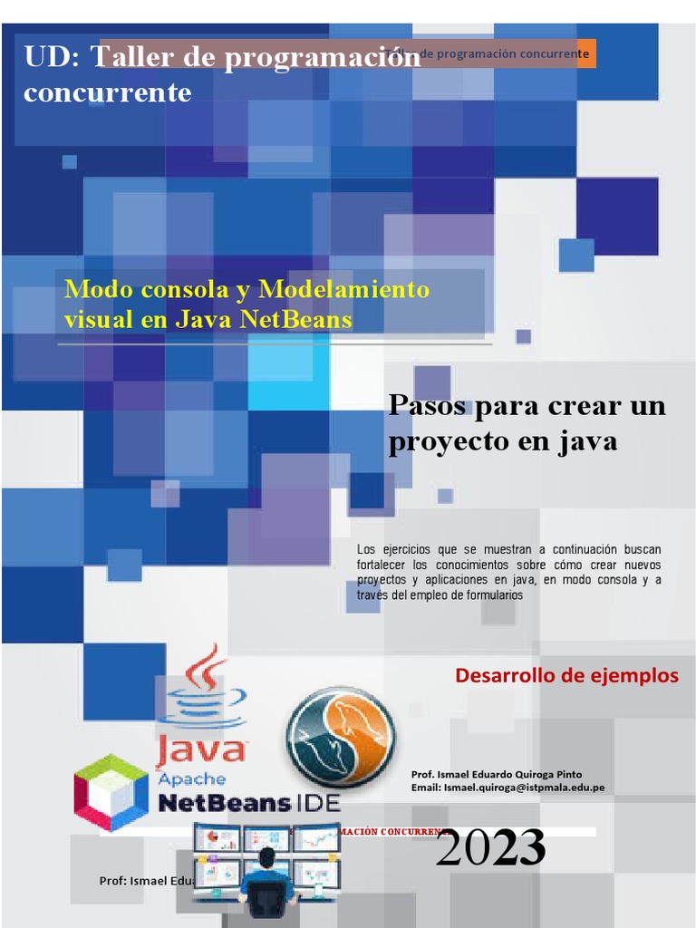TPC02 - 2 - MC - MV - Pasos para Crear Un Proyecto en Java | PDF