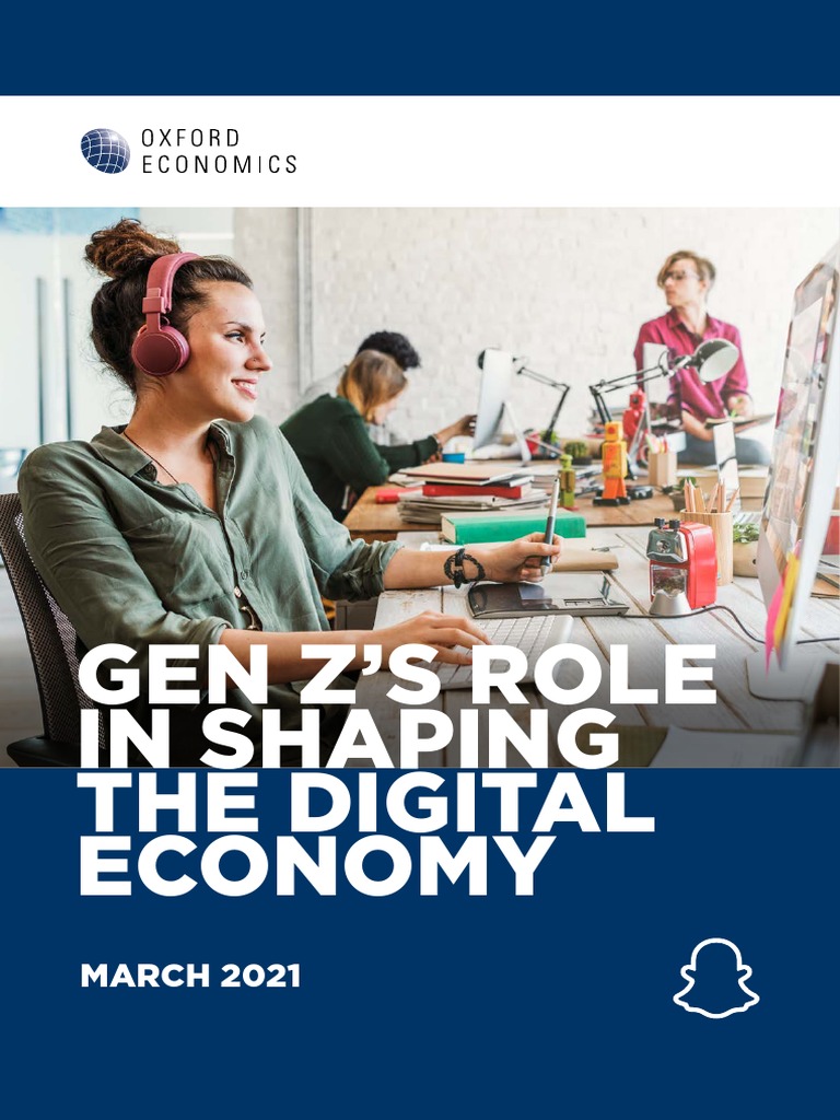 Gen Z'S Role in Shaping The Digital Economy | PDF | Social Science