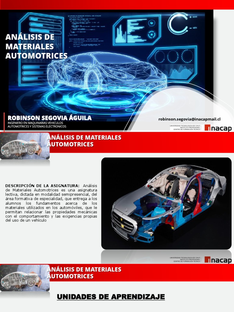 Análisis de Materiales Automotrices | PDF | Acero | Deformación ...