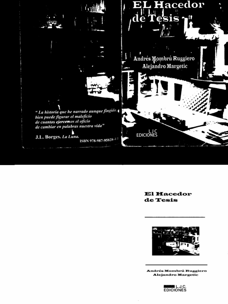 Mombru El Hacedor de Tesis PDF | PDF