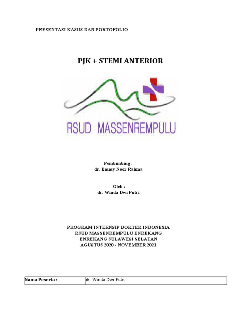 Lapsus PJK Stemi | PDF