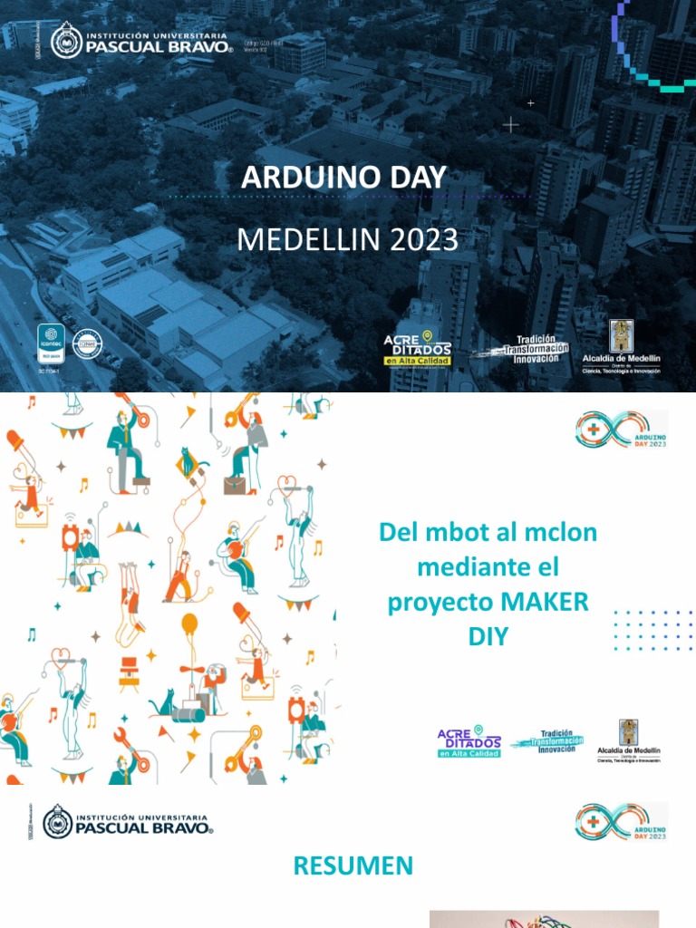 Presentacion Andres - Mejia Arduino Day 23 | PDF | Hazlo tu mismo | Arduino