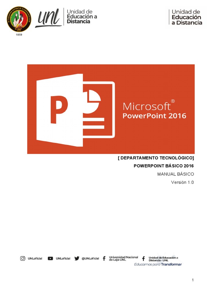 Manual Power Point | PDF | Microsoft PowerPoint | Ciencias de la ...
