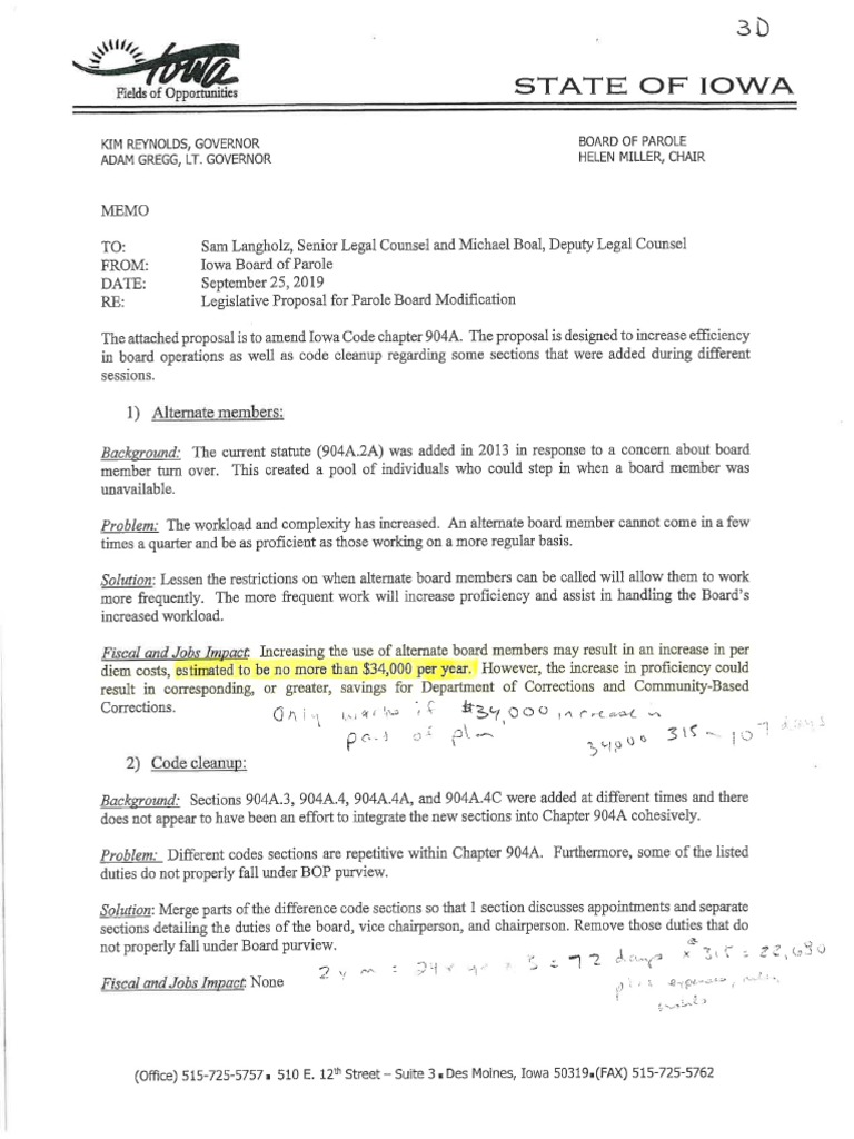 Legislative Proposal | PDF