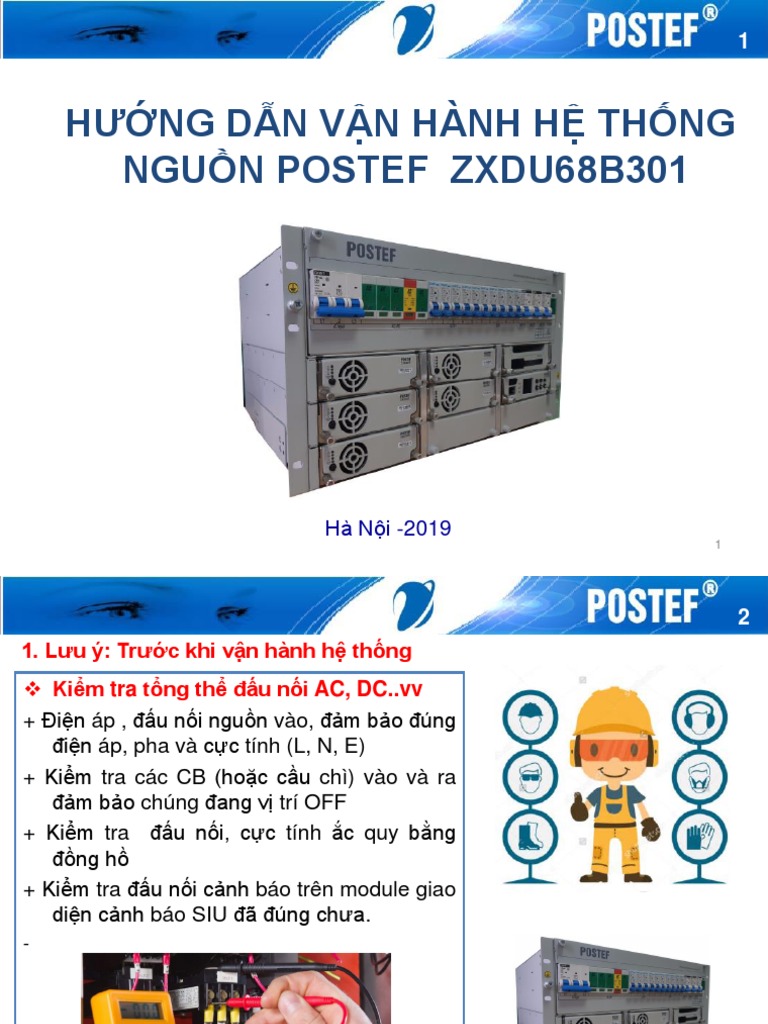 3V.Vận hành nguồn POSTEF.pdf | PDF