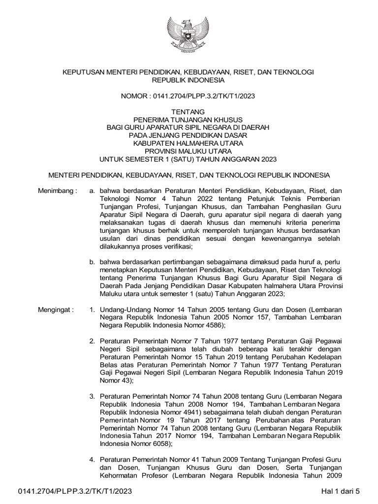 Antun-Kh-0141.2704 PLPP.3.2 TK T1 2023 PDF | PDF