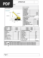 Lifting Plan Calculation (STC250) | PDF | Microsoft Excel | Crane (Machine)
