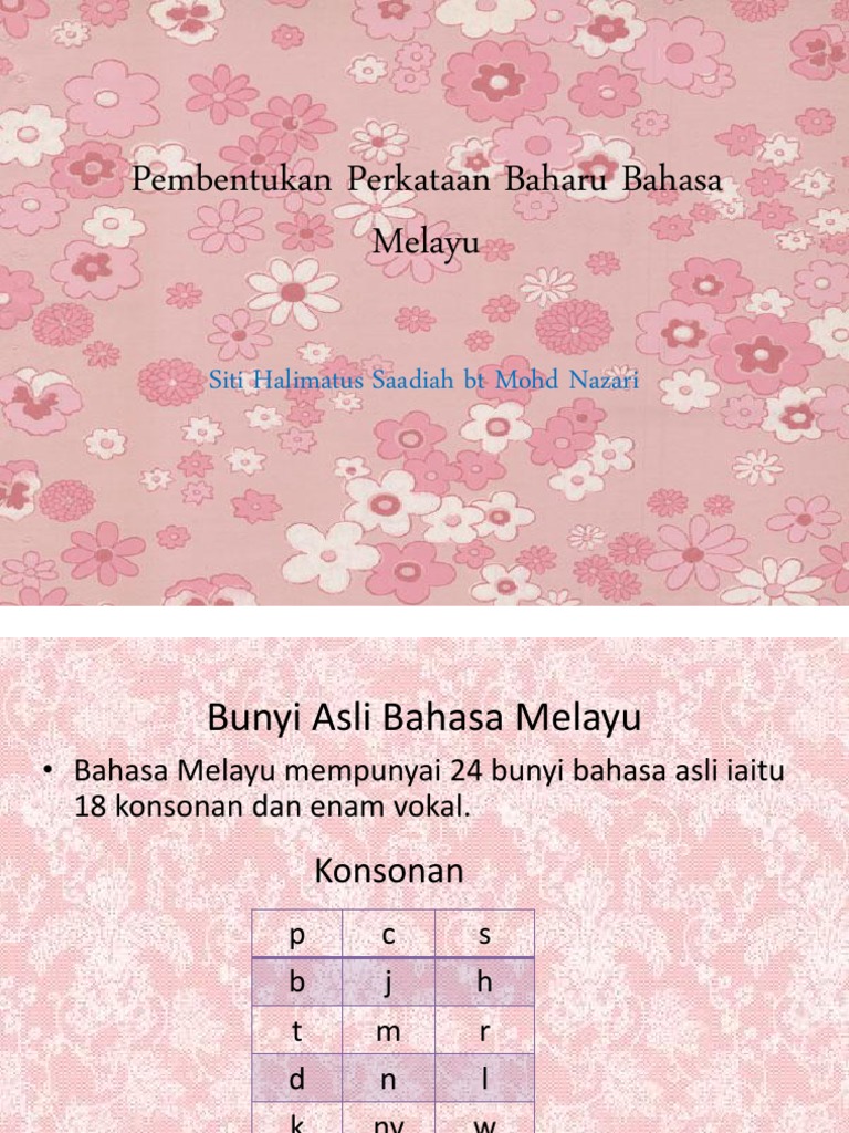 207551924-Pembentukan-Perkataan-baharu-Bahasa-Melayu-morfologi-pptx | PDF