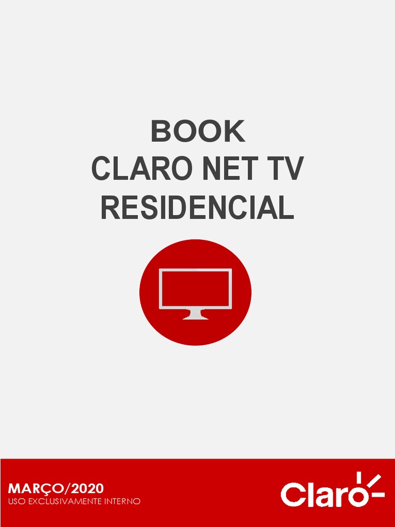 Book Claro Net TV Residencial Base e Aquisição - Março - PDF | PDF ...