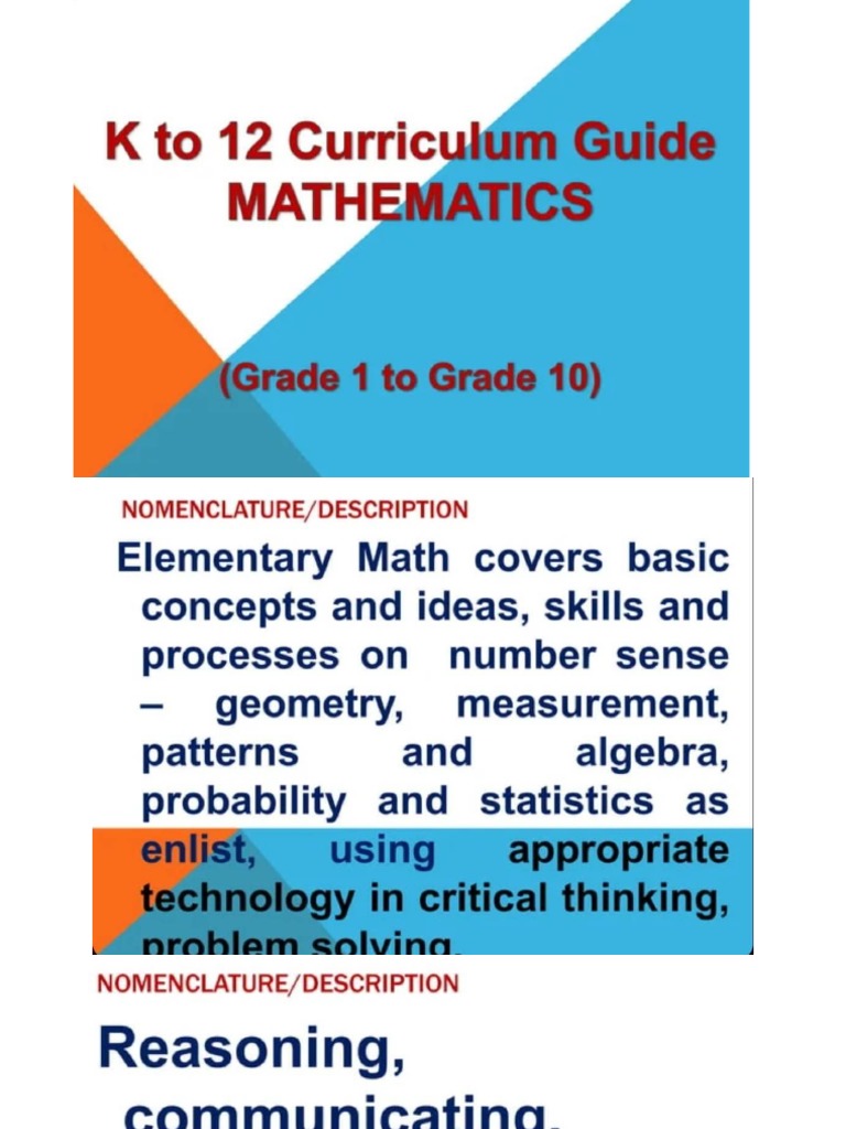 Lesson 2 - K-12 Math Curriculum | PDF