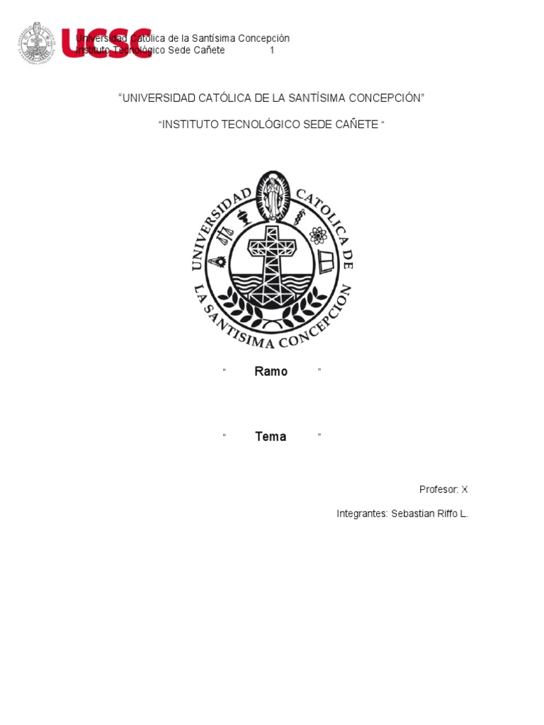 Plantilla UCSC Propia | PDF