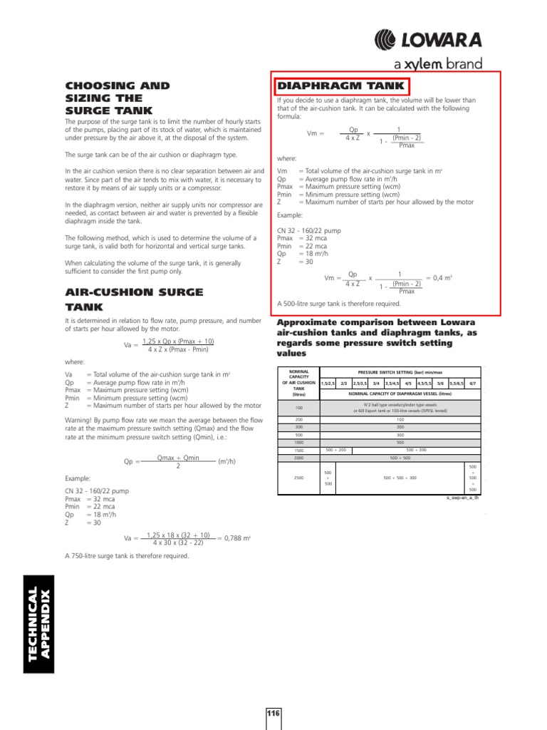 SURGE VESSEL SIZING.pdf | PDF