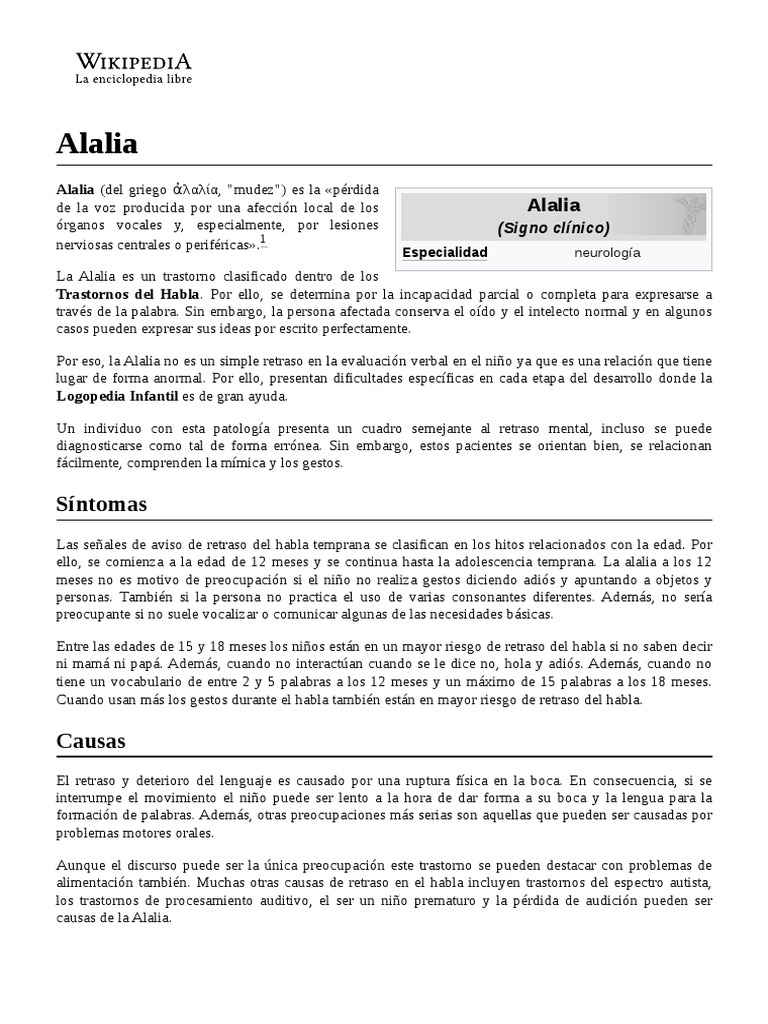 Alalia PDF | PDF