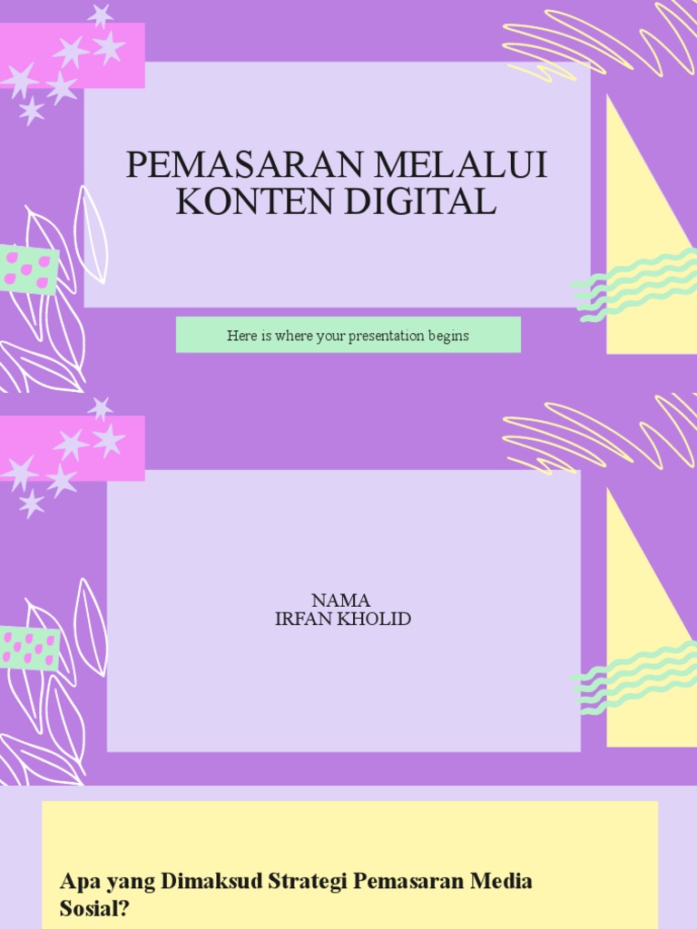 Strategi Efektif Pemasaran Media Sosial | PDF