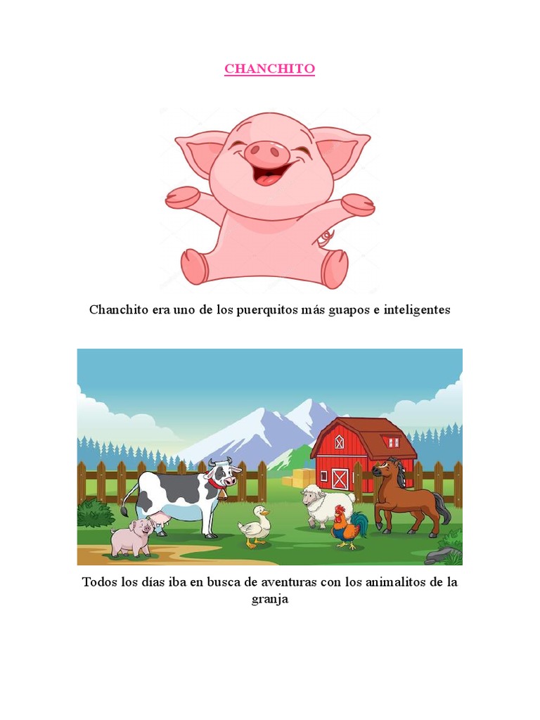 Aventuras del Chanchito en la Granja | PDF | Arte