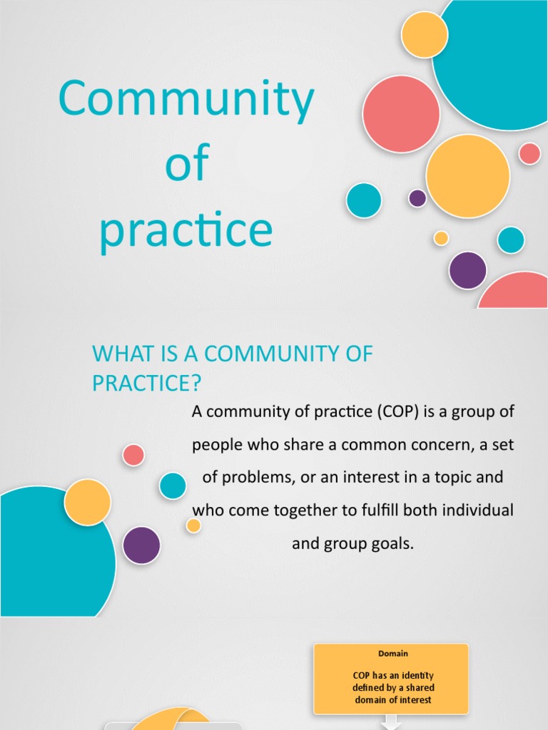 Understanding Communities of Practice | PDF | Career & Growth