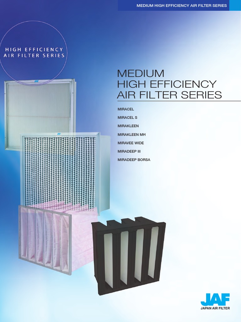 JAF Medium Filter Catalog PDF | PDF
