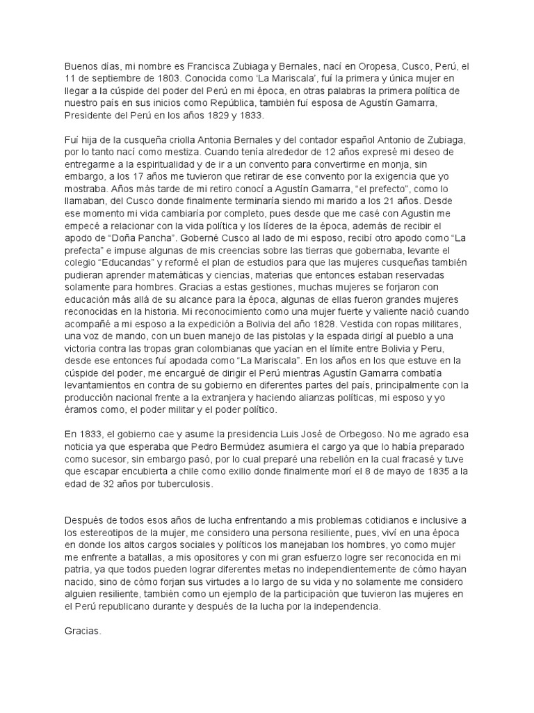 Presentacion - La Mariscala | PDF