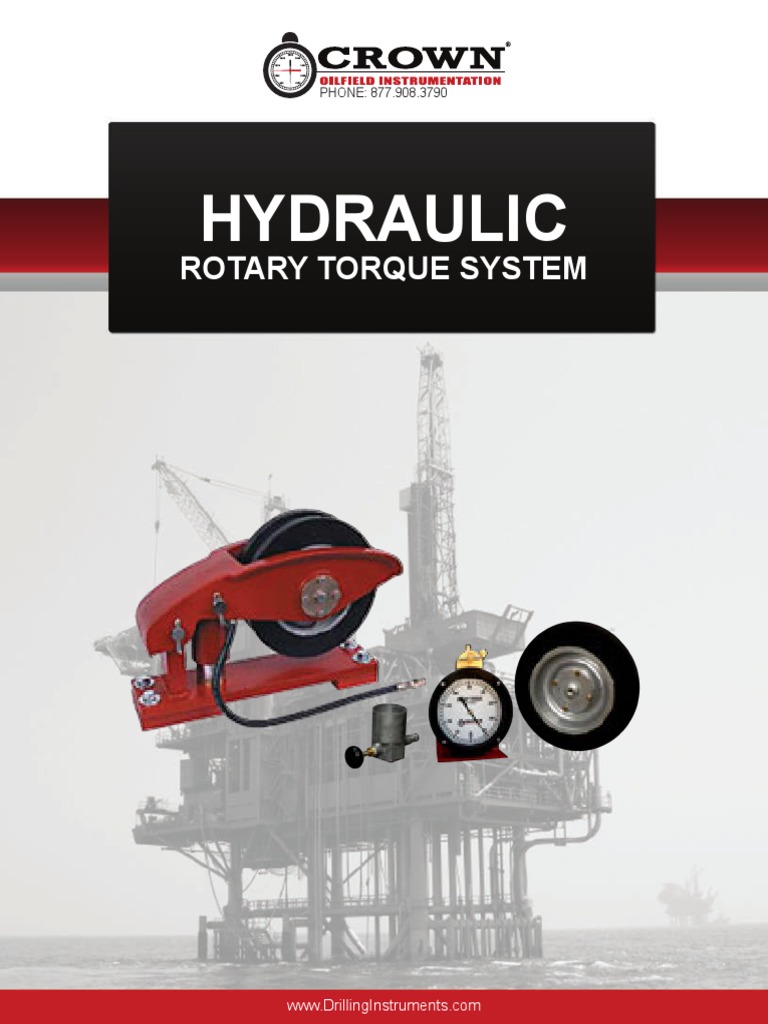 Hydraulic Rotary Torque System Data Sheet | PDF | Computers
