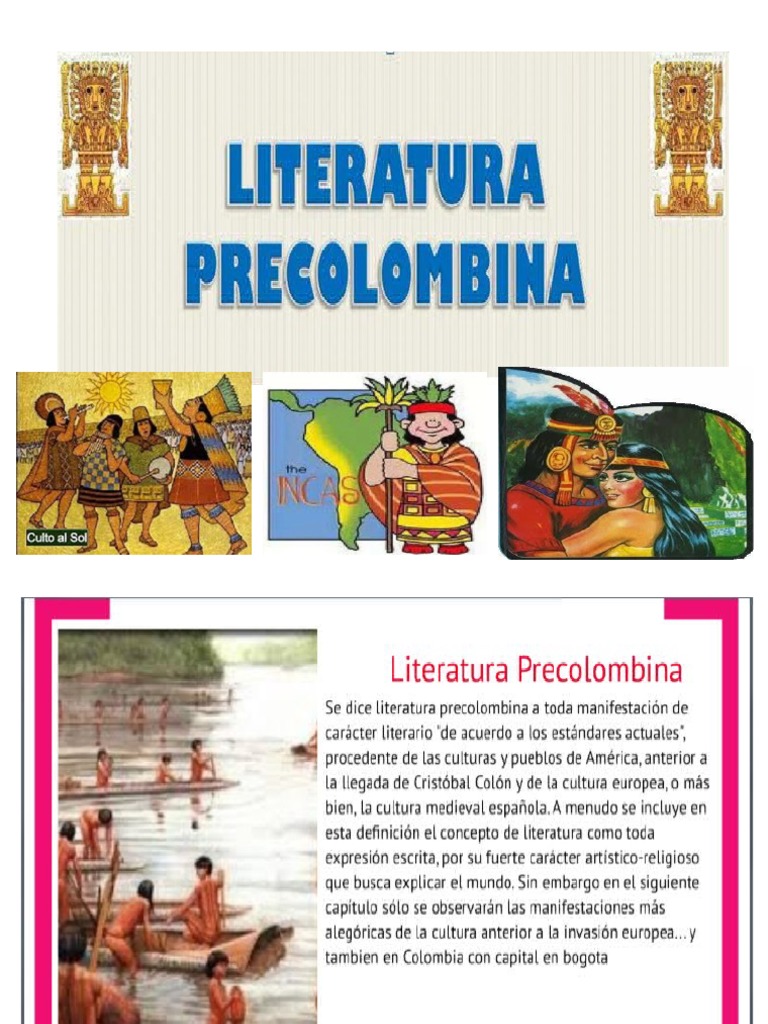 Literatura Precolombina | PDF