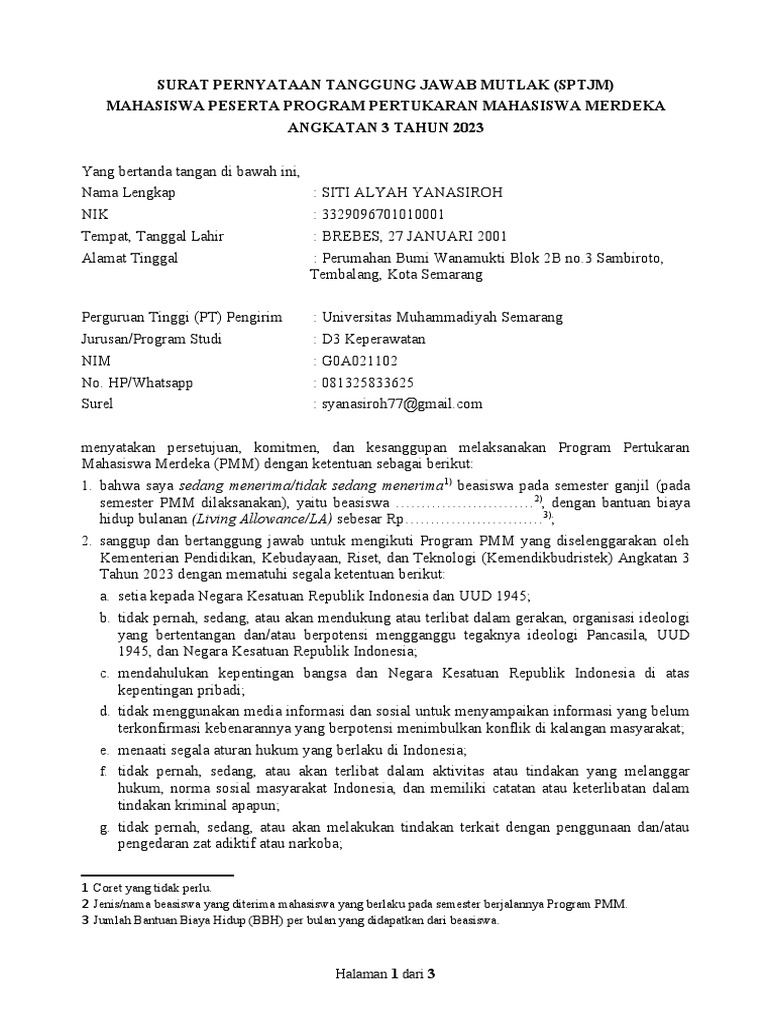 SPTJM PMM - 3 - 20230327 | PDF