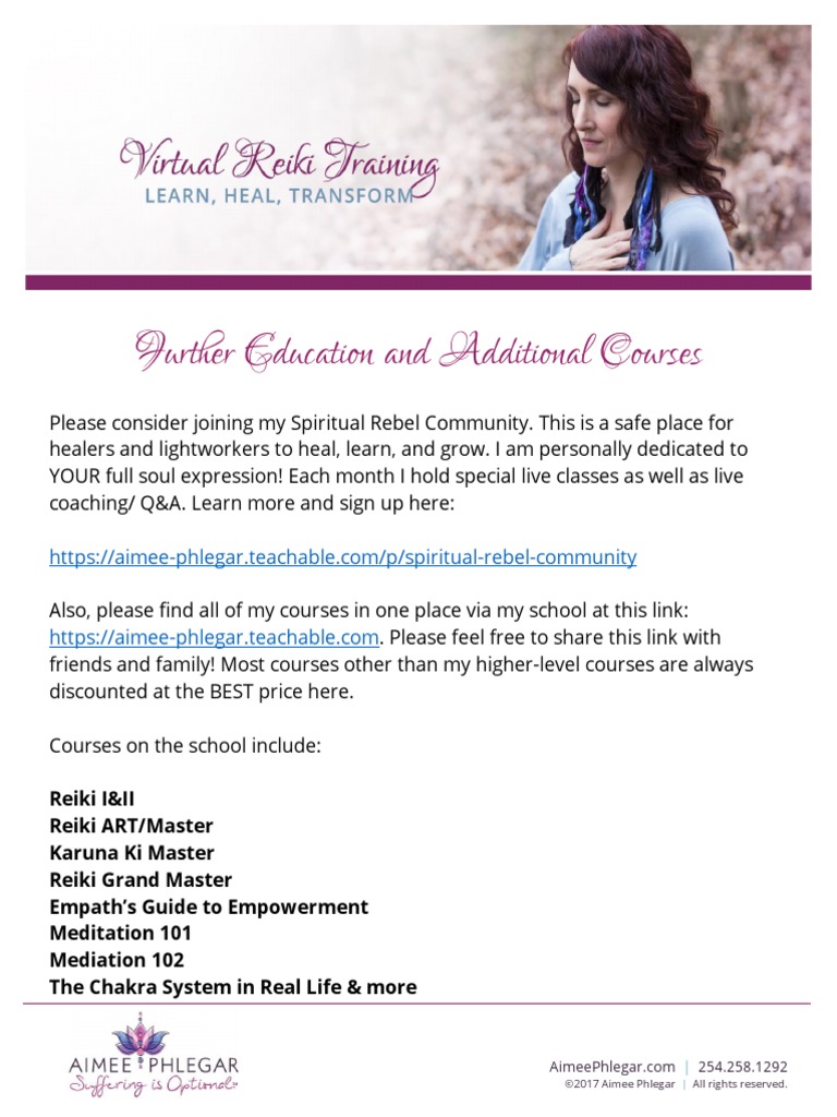 Additional Resources Handout | PDF | Career & Growth | Self-Improvement