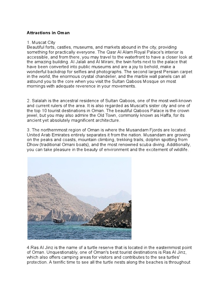 Attractions&AirportsinOman PDF | PDF