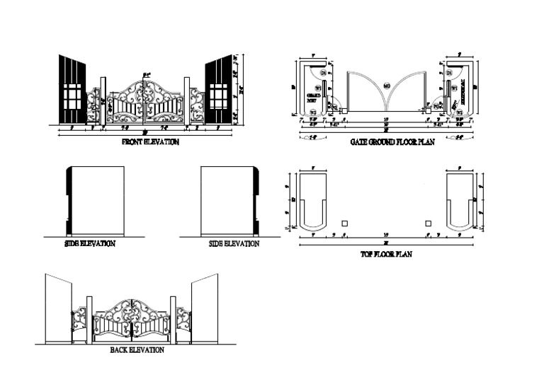 Gate Design PDF | PDF
