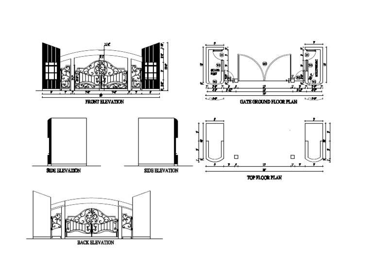GATE DESIGN-Model PDF | PDF