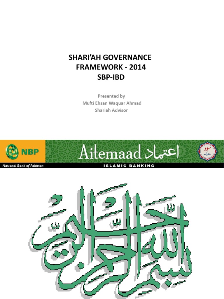 Presentation On Sgf W O Bg V5 Pdf Sharia Islamic Banking And