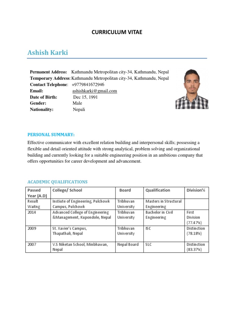 CV Ashish PDF | PDF