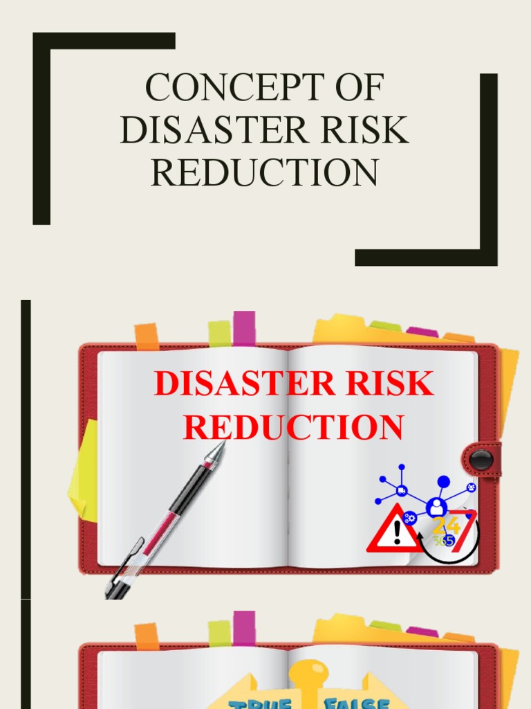 Concept of Disaster Risk Reduction | PDF