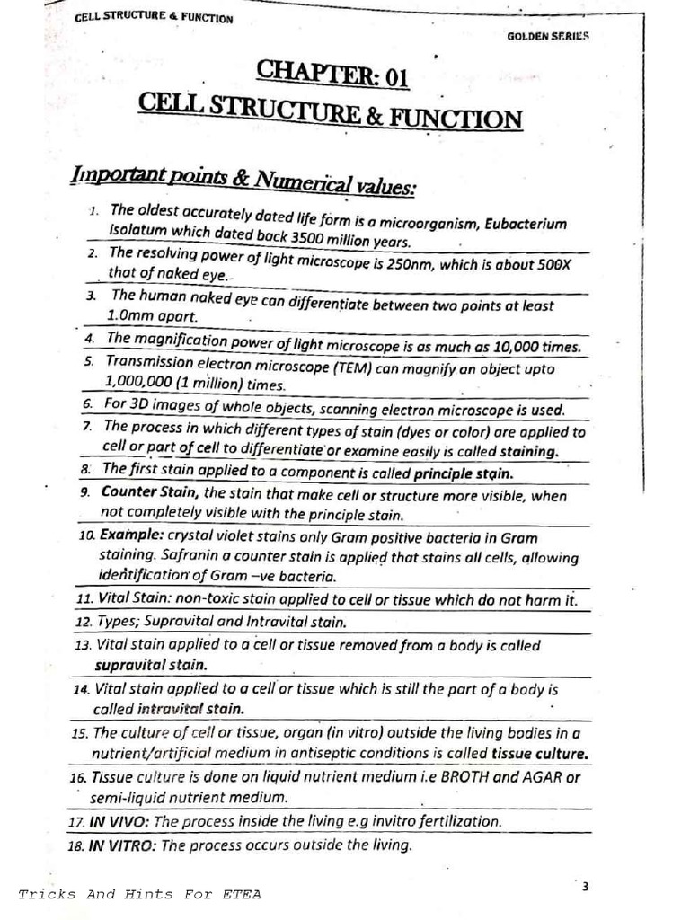 Golden Series Biology Part 1 PDF | PDF