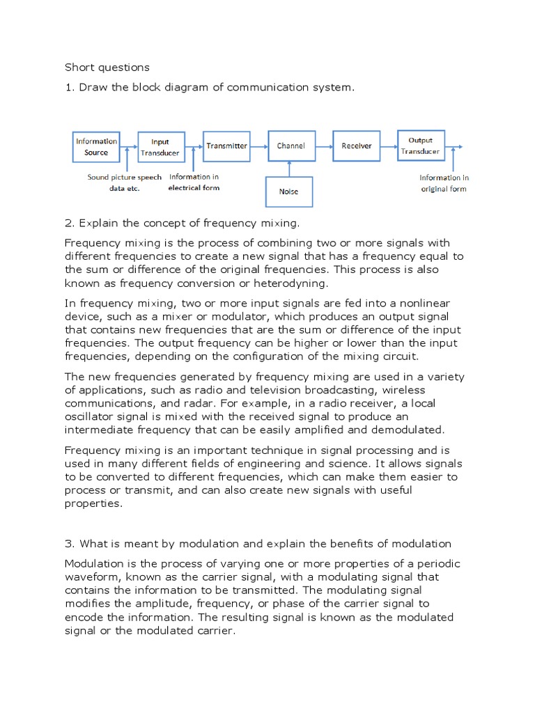 Analog Communications-1 | PDF