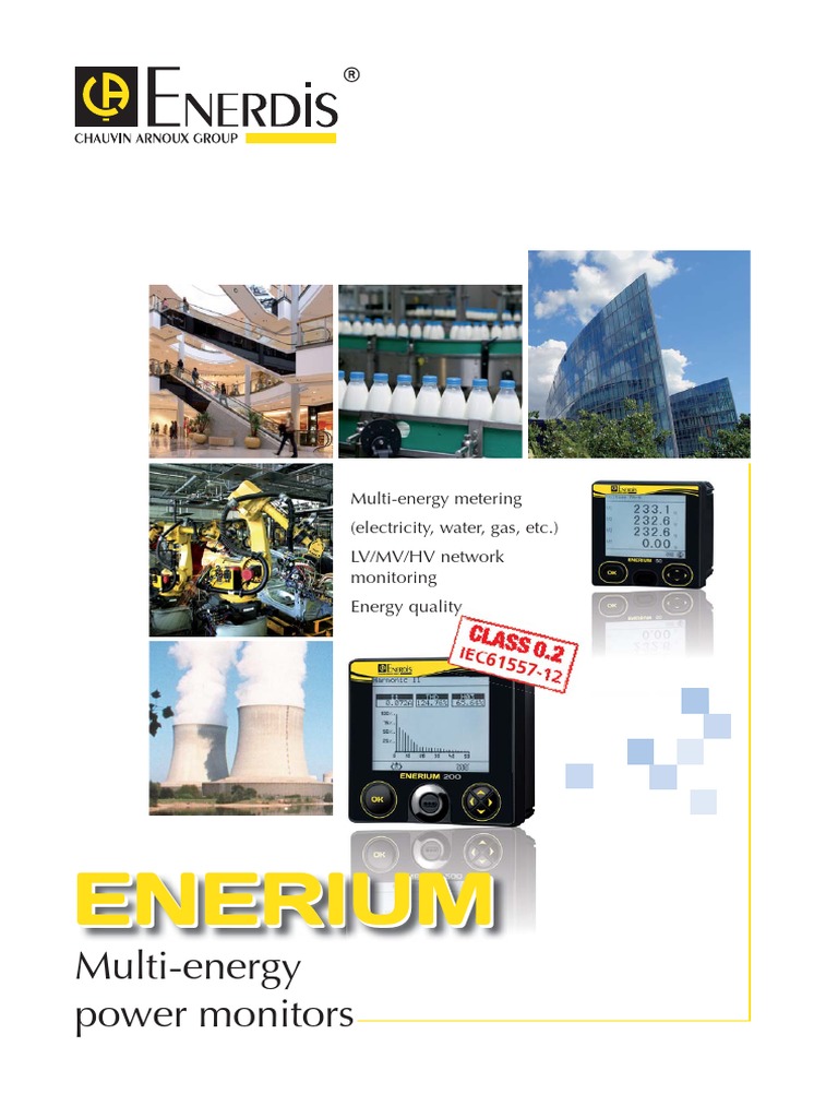 Enerdis Enerium Power Monitor | PDF