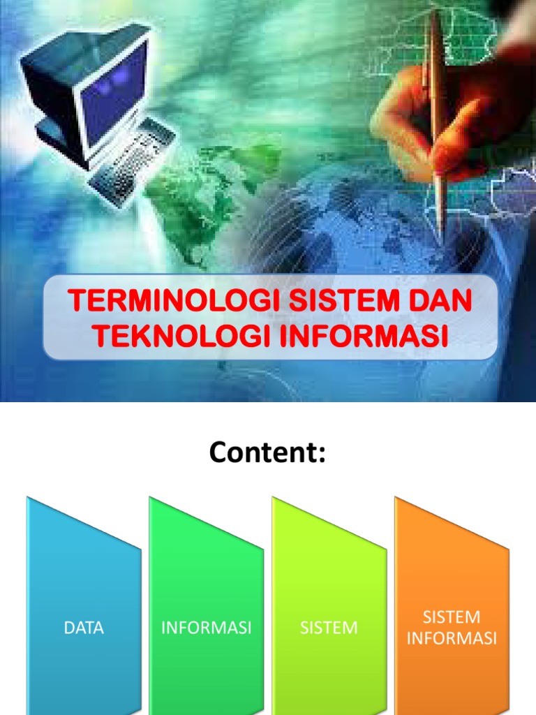 Terminologi Sistem Informasi dan Data | PDF | Komputer