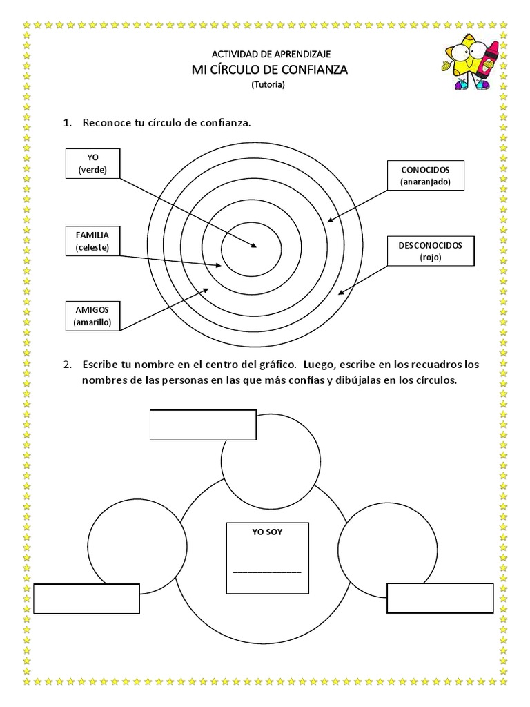 Actividad: Mi Círculo de Confianza | PDF
