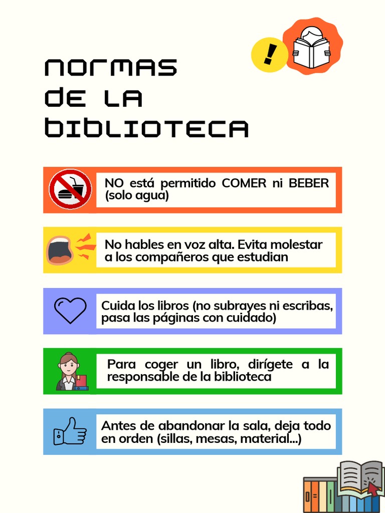 Normas de La Biblioteca PDF | PDF