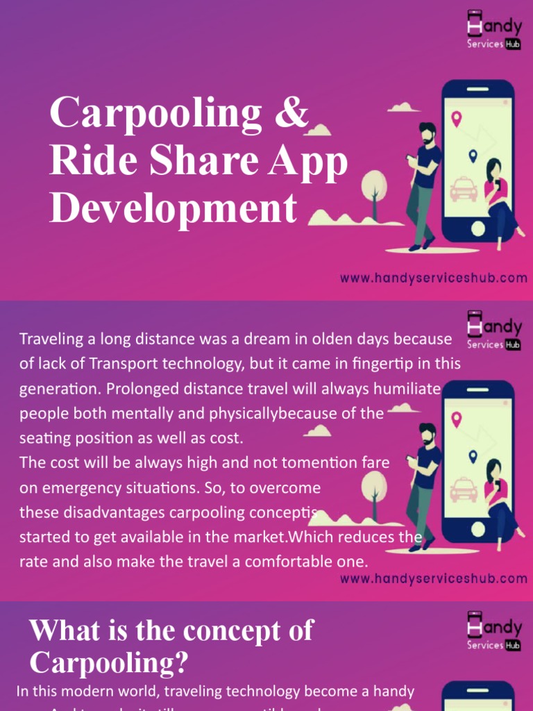 Carpooling App Development Guide | PDF | Technology & Engineering