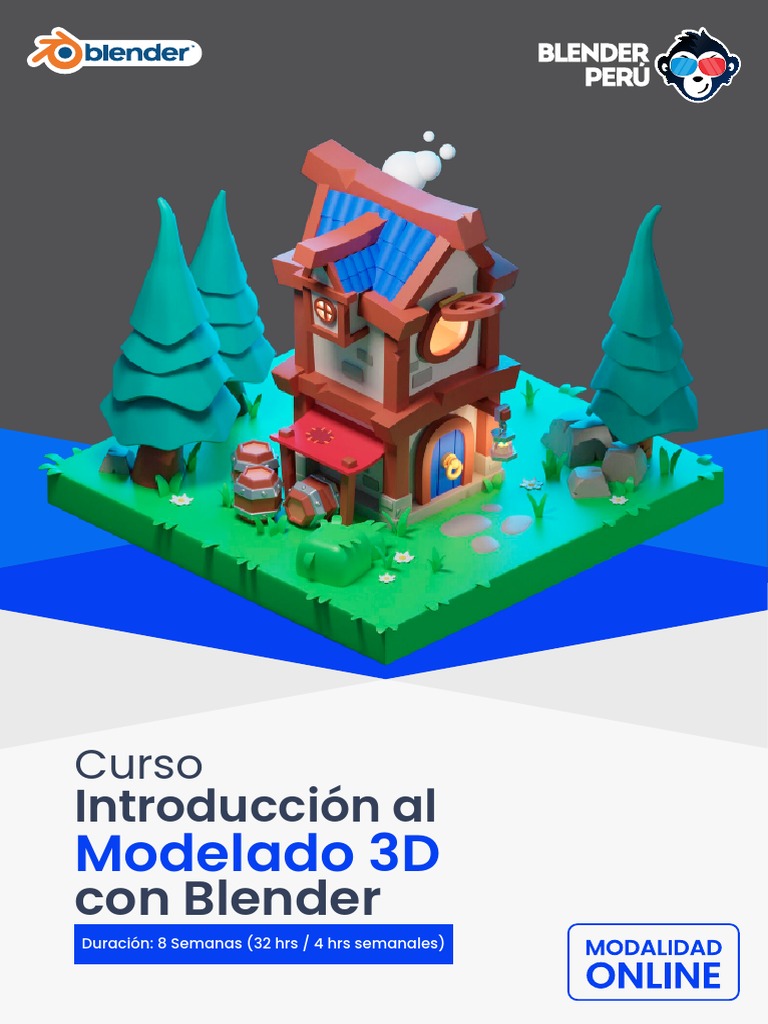 Curso de Introducción Al Modelado 3D en Blender PDF | PDF | Arte
