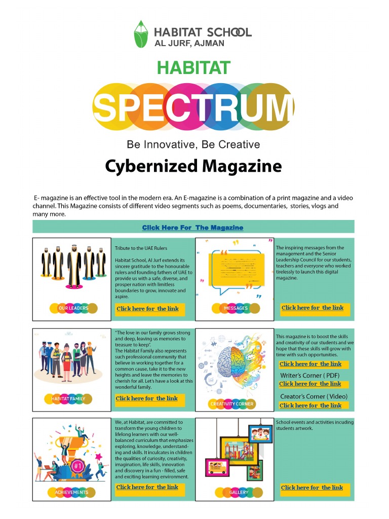 Habitat Spectrum E. Magazine | PDF | Lifestyle