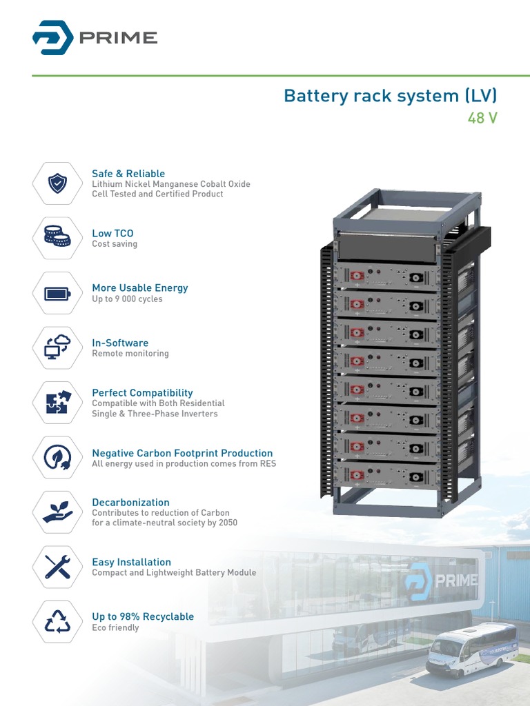 Prime Rack System LV Datasheet PDF | PDF