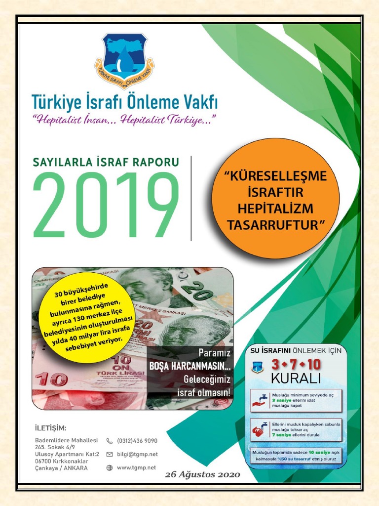 Israf Raporu 2019 PDF | PDF