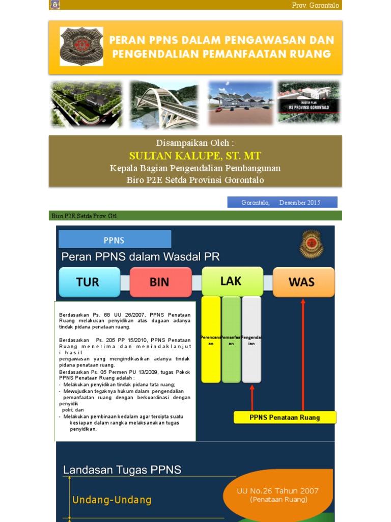 Peran PPNS dalam Pengendalian Ruang | PDF