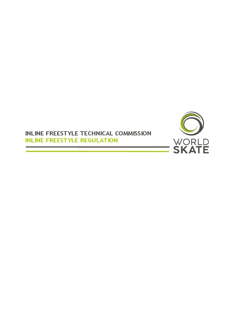 INLINE FREESTYLE RULEBOOK 2020 New | PDF
