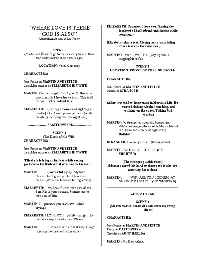SHOEMAKER SCRIPT - For Merge | PDF