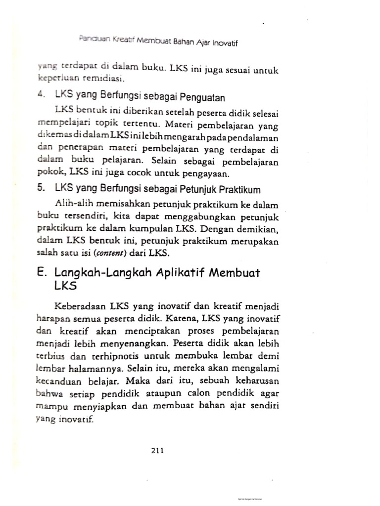 Langkah-Langkah LKS PDF | PDF