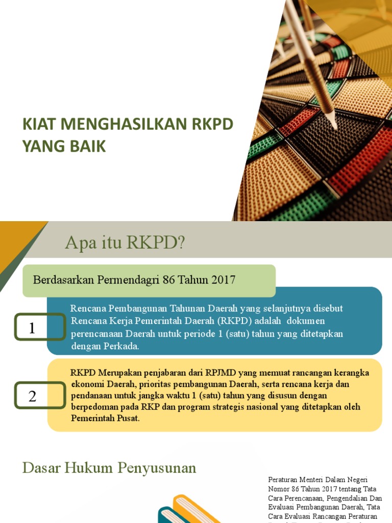 Kiat Penyusunan RKPD Efektif | PDF