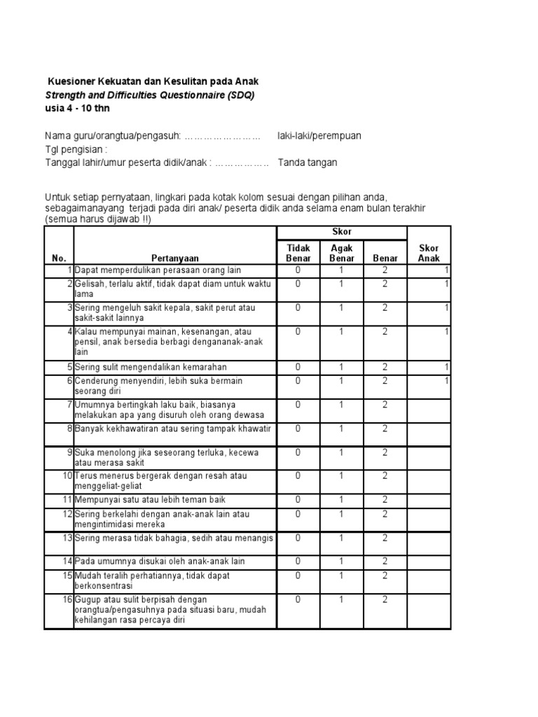 Form - Penjarkes - 2019 - Generik - Rekap SD, MI | PDF