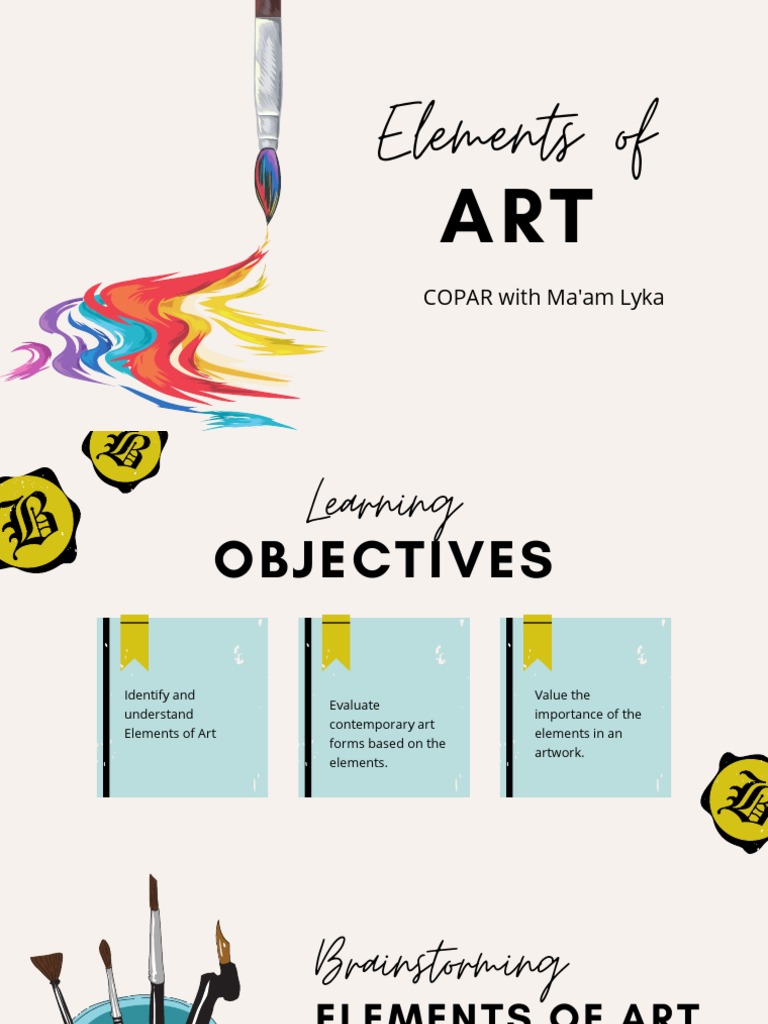 Understanding the Elements of Art | PDF
